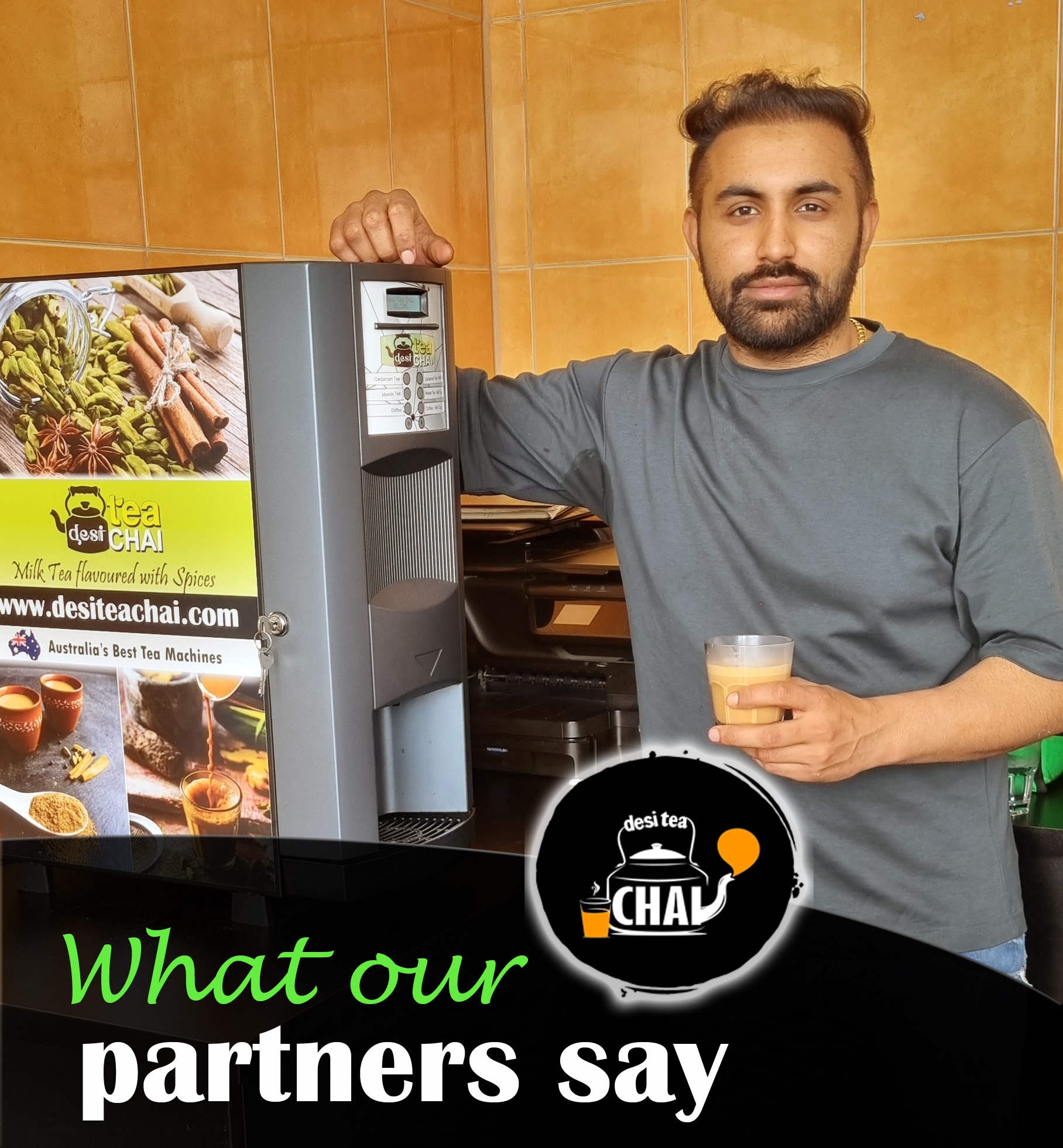 Tea Chai Machine - Desi Tea Chai